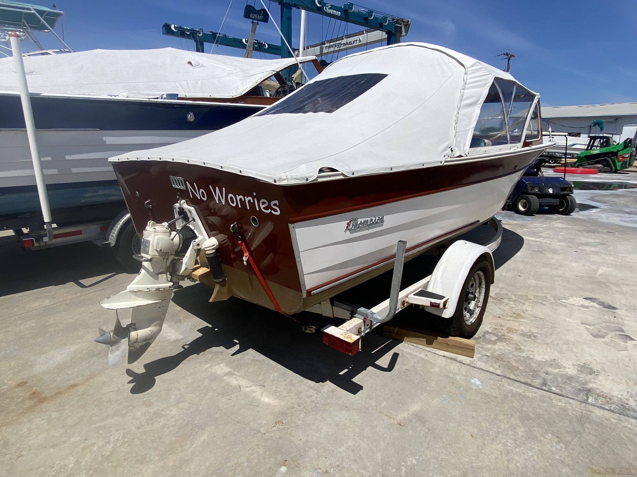 18′ Thompson 1964 w/Trailer | Nonprofit Boating and Maritime School ...